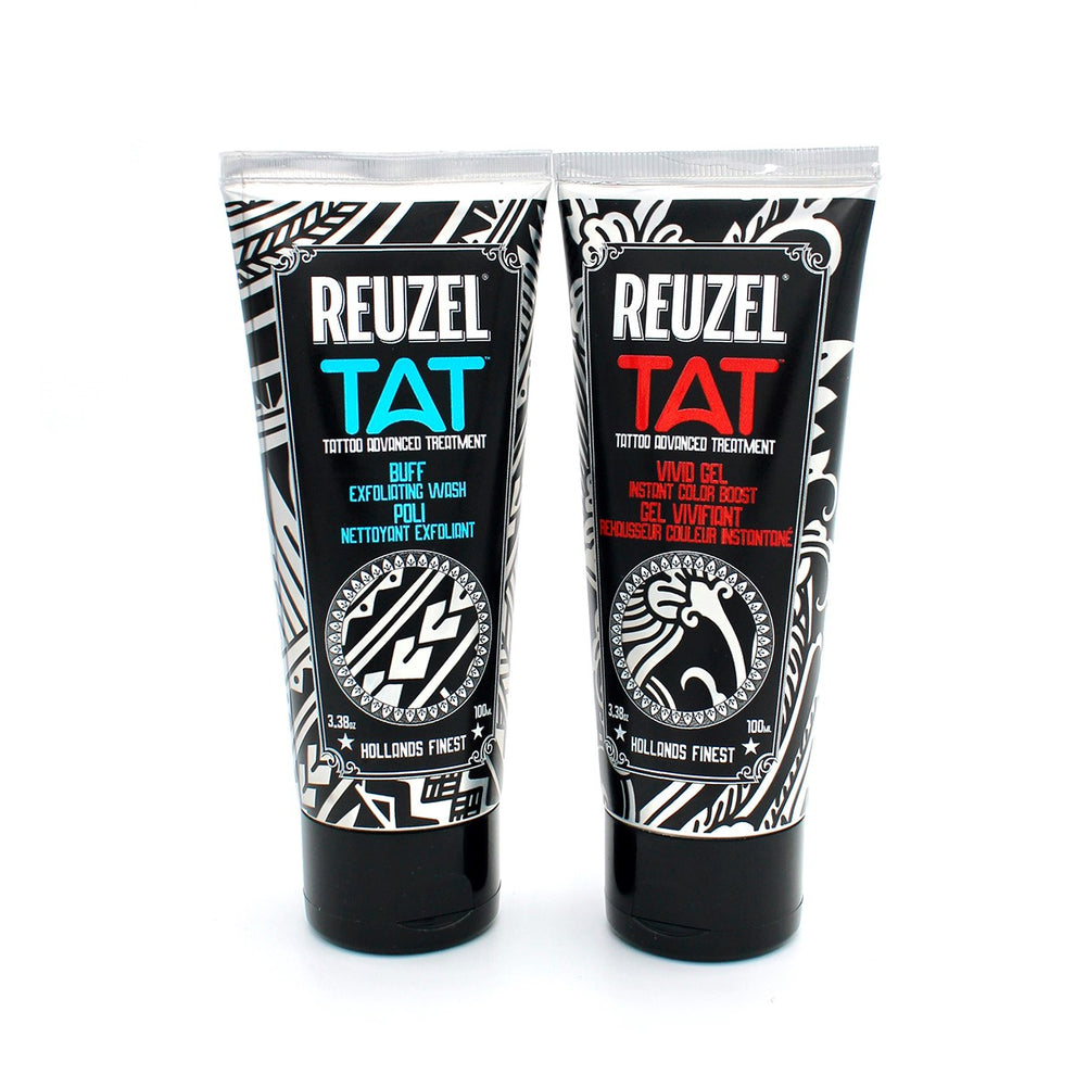 TAT Duo - BUFF Exfoliating Wash & Vivid Gel – Reuzel