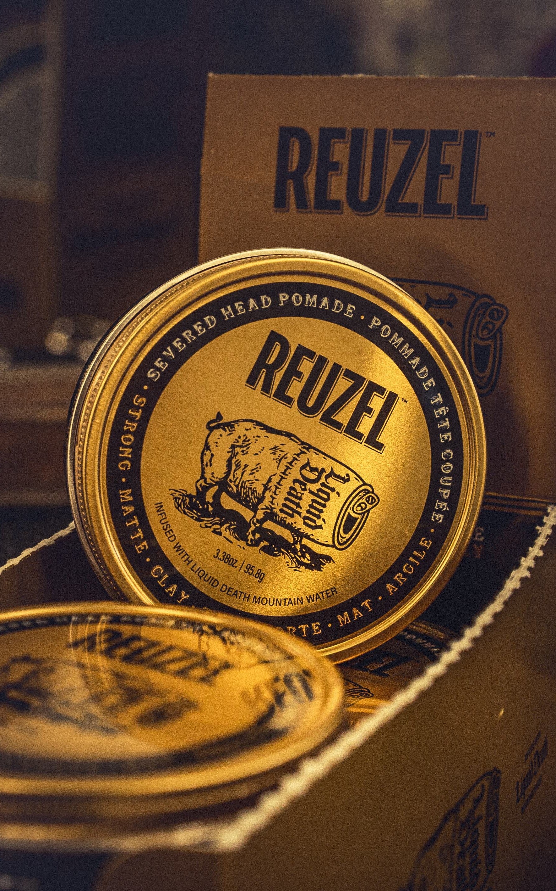 Reuzel x Liquid Death Severed Head Pomade