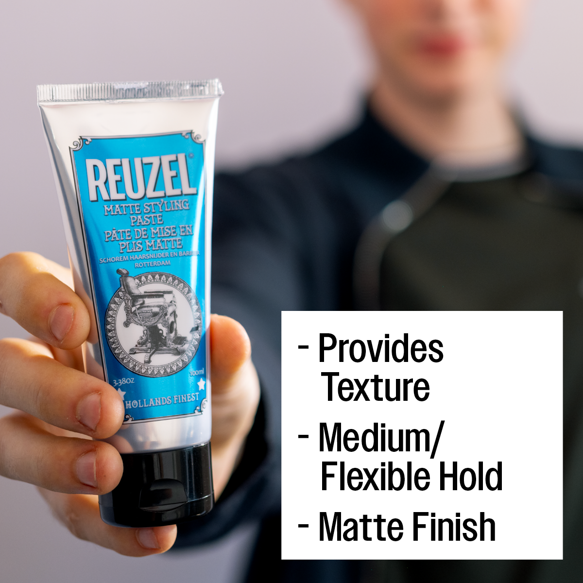 Matte Styling Paste | Reuzel Hair Styling Texture Paste
