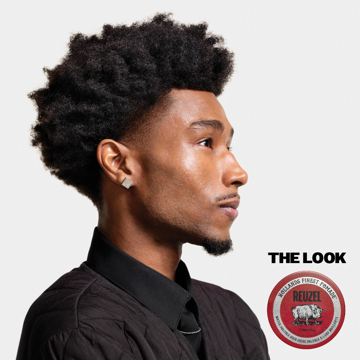 Red Pomade | Medium Hold High Shine Pomade – Reuzel