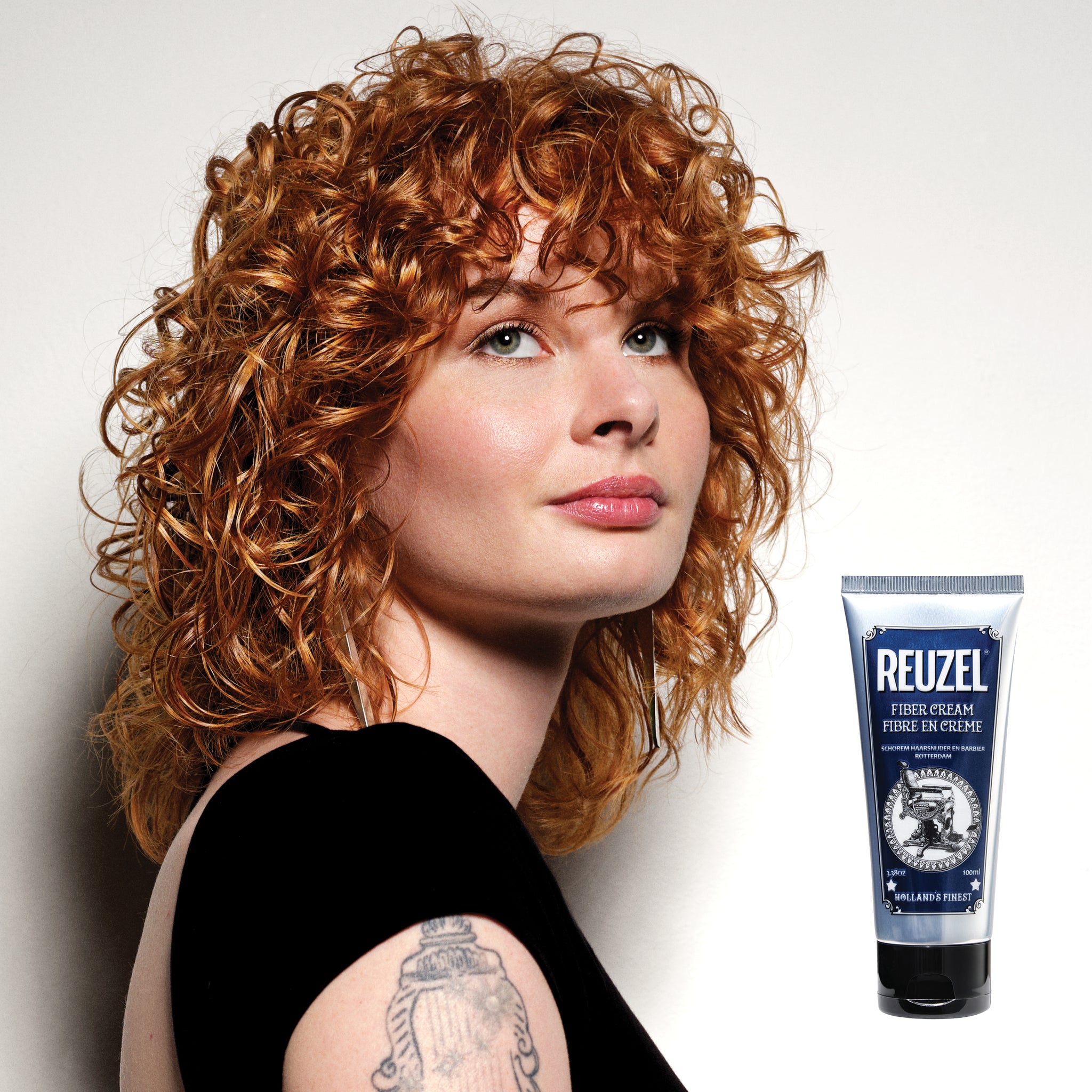 Fiber Cream | Medium Hold Low Shine Molding Cream – Reuzel